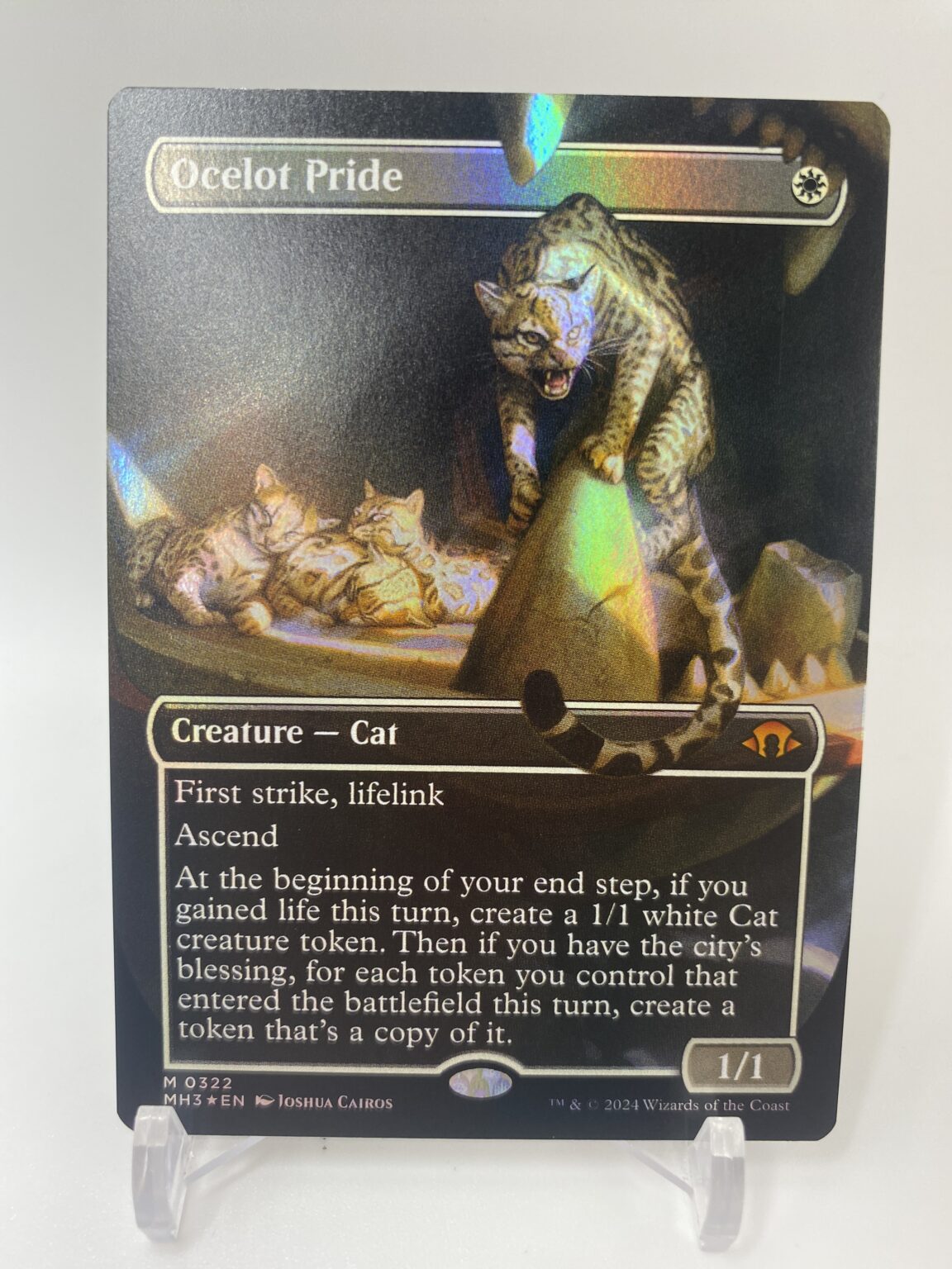MTG高額カード紹介！ | オセロットの群れ/Ocelot Pride | れとろの宝物庫