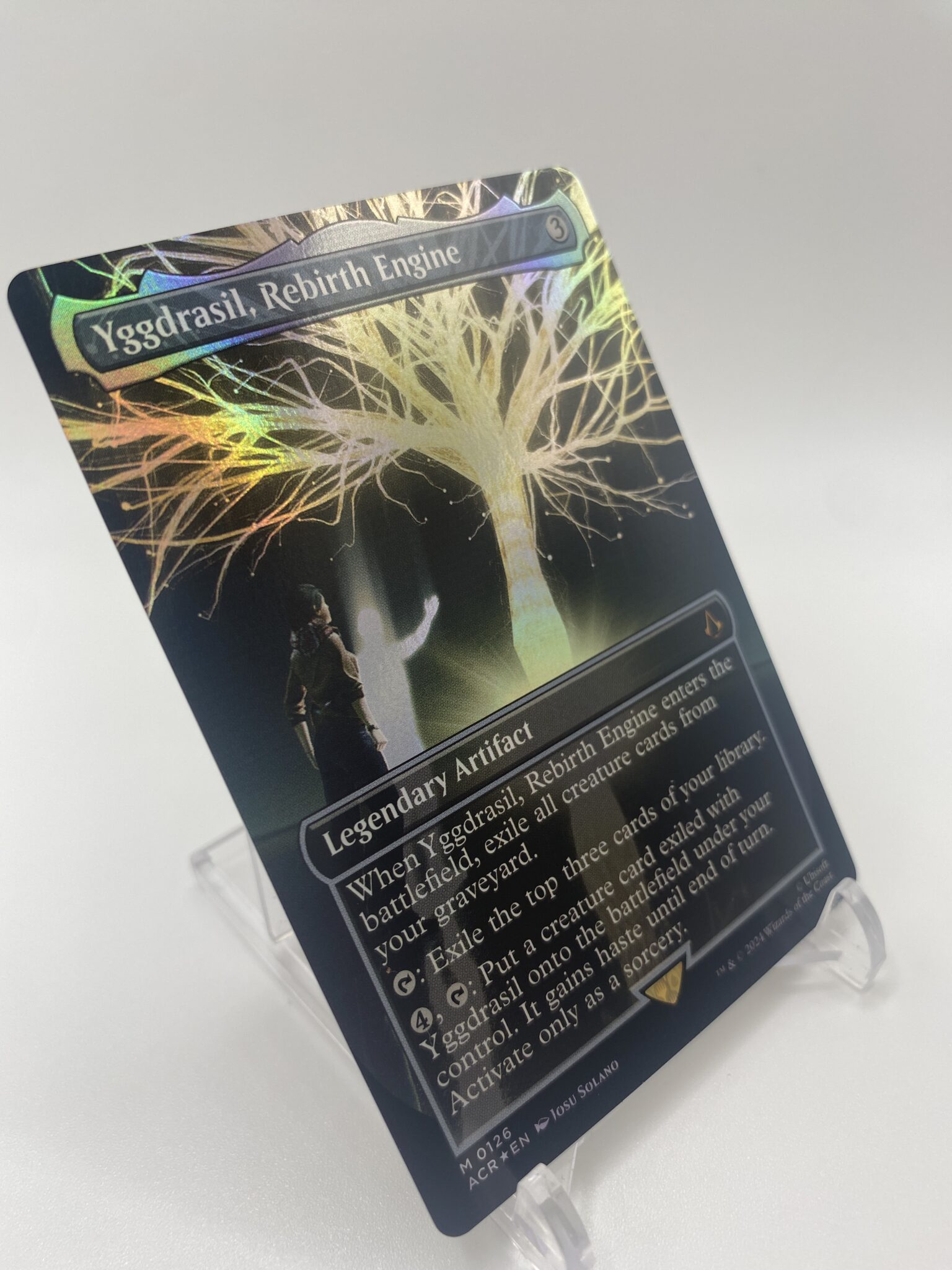 MTGカード紹介！ | 転生装置、ユグドラシル/Yggdrasil, Rebirth Engine | れとろの宝物庫